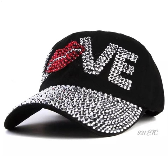 Accessories | Bling Love Cap | Poshmark